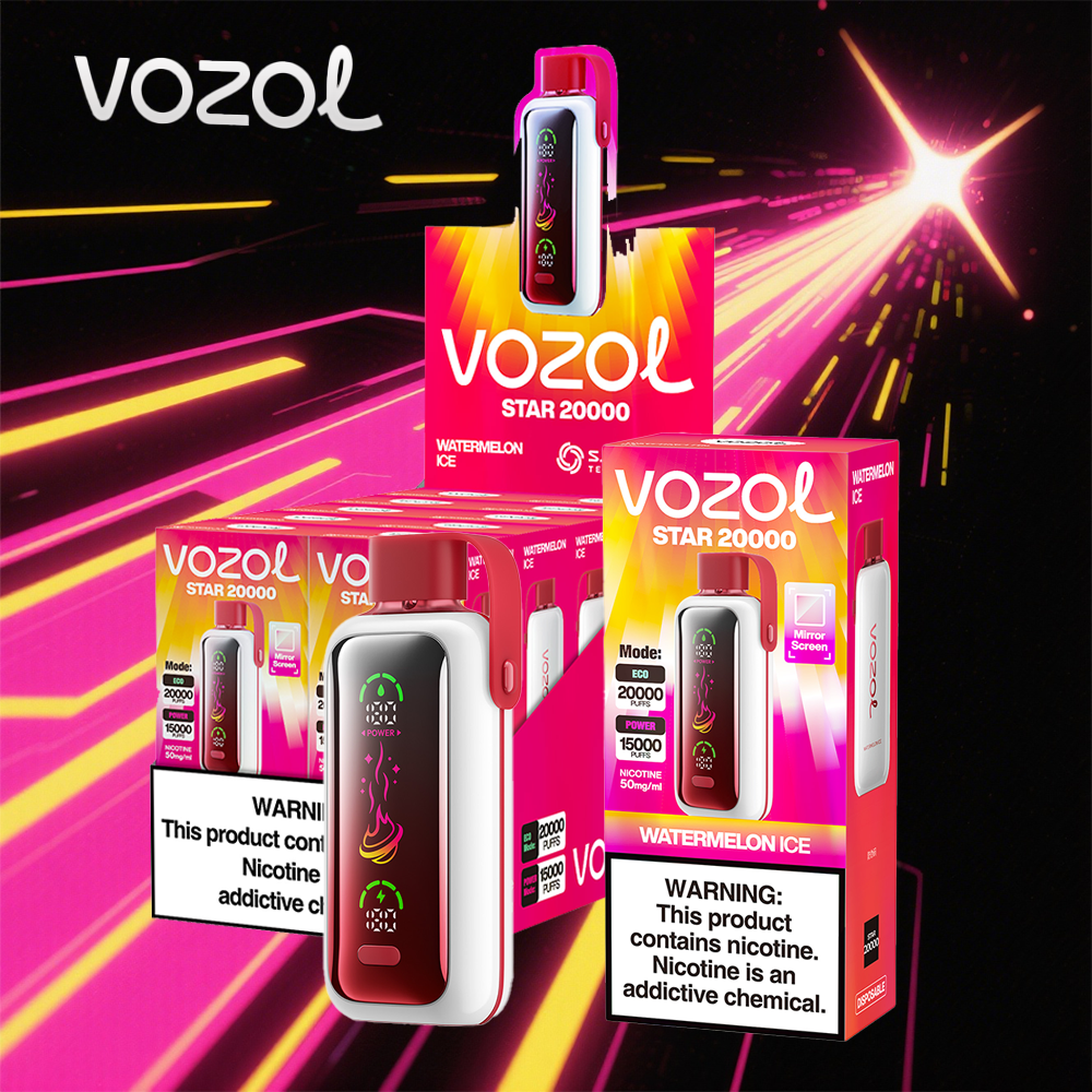 Vozol Star 20K | 20,000 Puffs & Dual Mode Power & Mirror Screen – ChicVape
