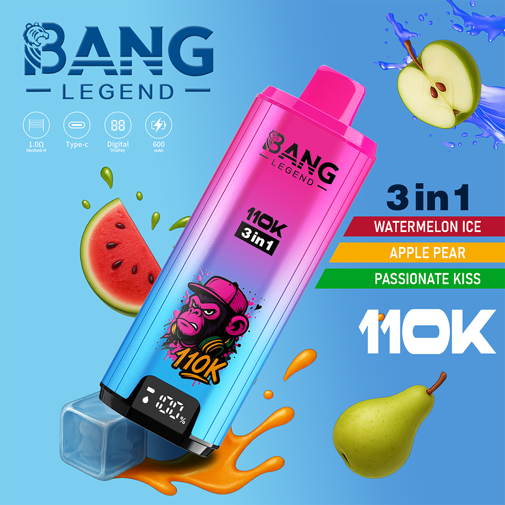 Bang Legend 110K 3in1 | 110,000 Puffs & a 3-in-1 Flavor System ...